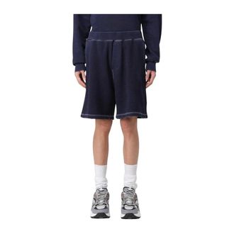 Dsquared2 Homme, Shorts, Bleu, Taille: L Shorts Délavés Marine