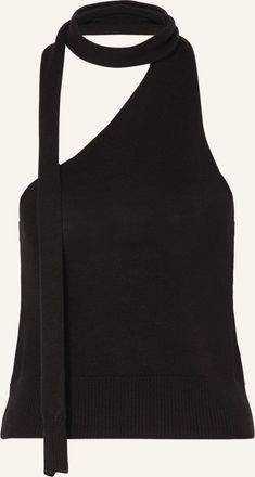 by Aylin Koenig By Aylin Koenig Stricktop Polly Aus Merinowolle schwarz