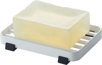 Yamazaki Tableware Seifenablage, Stahl, Wei&szlig;, One Size Tower