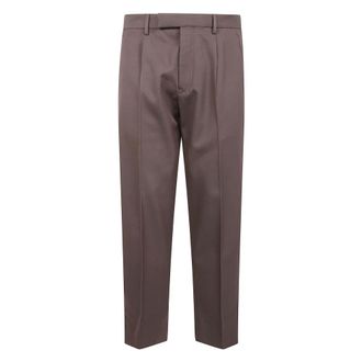 Ermenegildo Zegna Baumwoll- und Wollhose - - Trousers - Herren - Braun - M
