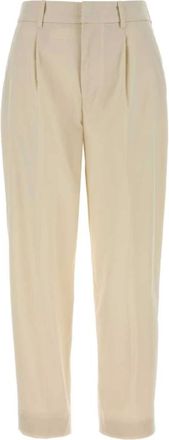 Pantaloni Torino Femme, Pantalons, Beige, Taille: 42 FR Daisy Pant