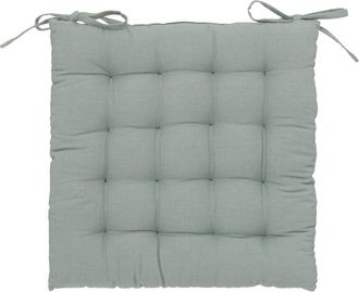 Atmosphera Atmosphera - Stuhlpolster Anjali Baumwolle - Zimtbraun - 38x38 cm - Celadon Green