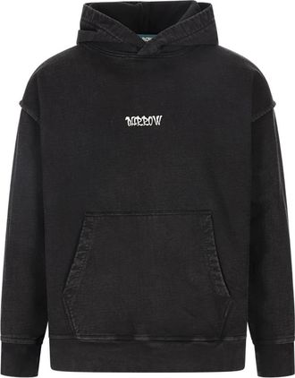 Barrow Barrow, Homme, Sweatshirts et sweats à capuche, Gris, Taille: XS Sweat à capuche Asphalt avec Logo et Croix