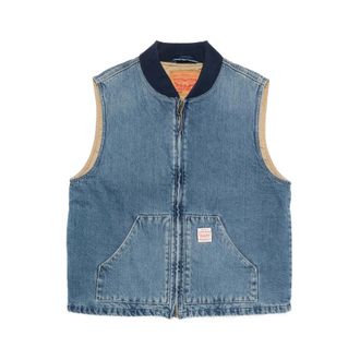 Levi's Homme, Vestes, Bleu, Taille: M Sansome Vest