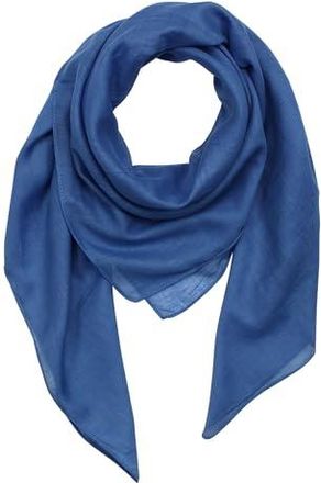 Freak Scene Echarpe en coton - bleu-ultramarine - tissu carré