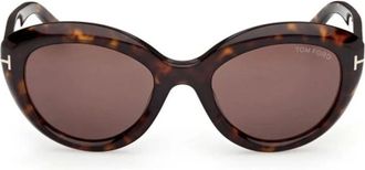 Tom Ford Femme, Accessoires, Brun, Taille: 53 MM Ft1316 Stacy Lunettes de soleil
