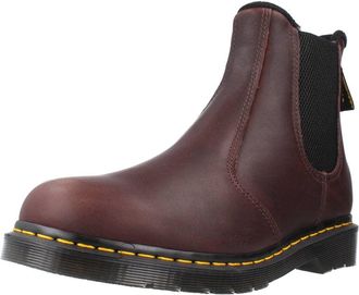 Dr. Martens Unisex Chelsea Boots, Dark Brown Valor Wp, 44 EU