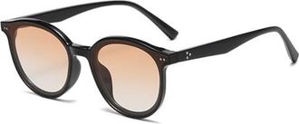 Generic Lunettes De Soleil Rondes &Agrave; Monture Large Et Protection UV400, Tendance For Hommes Et Femmes, Id&eacute;ales For Les D&eacute;placements En Ext&eacute;rieur, Les Vacances 