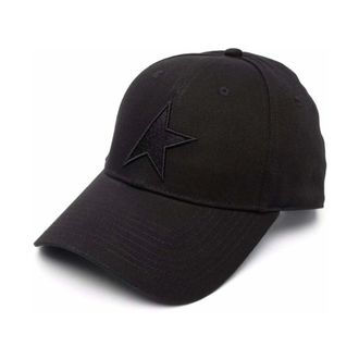 Golden Goose Homme, Accessoires, Noir, Taille: S/M Casquette de baseball avec &eacute;toile