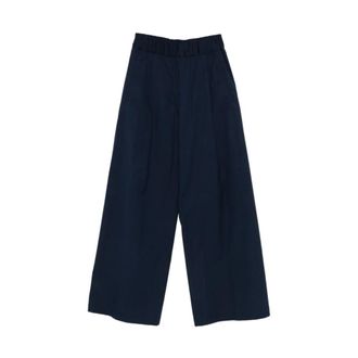 Semicouture Wide Hosen - - Trousers - Damen - Blau - S