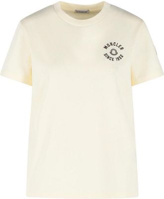Moncler T-Shirt - Cr&egrave;me