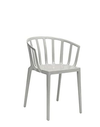 Kartell Venice Sthul, Grau, Set of 2