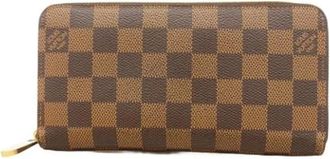 Louis Vuitton unisex, Pre-owned, Brun, Taille: ONE Size Portefeuille en tissu Pre-owned