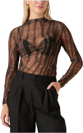 Access Fashion Access Fashion, Damen, Oberteile, Braun, XSGr&ouml;&szlig;e