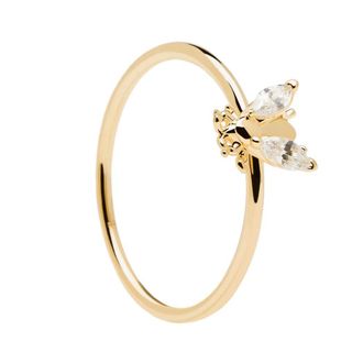 P D PAOLA PDPAOLA - Buzz Ring - 925er Sterlingsilber 18k Vergoldung - Damenschmuck