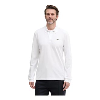 Lacoste L.12.12 Langarm Poloshirt - - Tops - Herren - Wei&szlig; - L