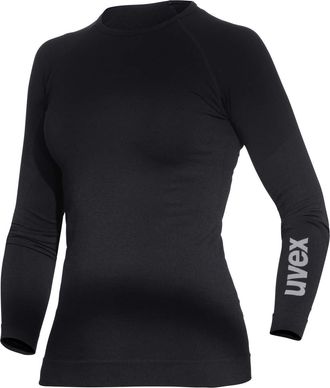 Uvex 88305 Seamless Funktions-Unterhemd - Frauen-T-Shirt Lang - Schwarz - XS/S