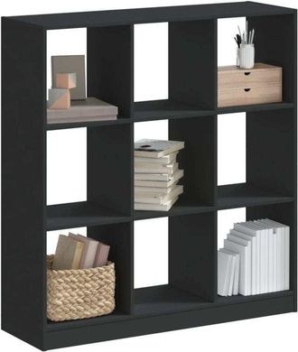 vidaXL Bücherregal Schwarz 102x32x108 cm Holzwerkstoff - Vidaxl