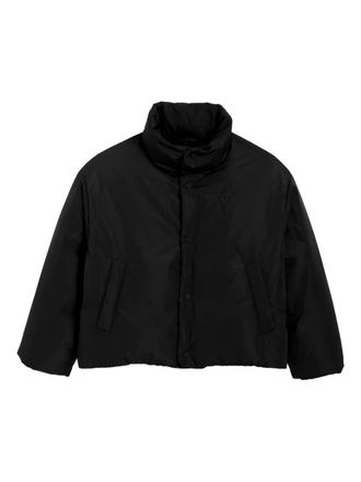 Ami doudoune &agrave; logo - Noir