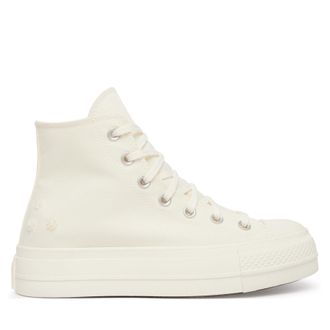 Converse Sneakers aus Stoff Converse Chuck Taylor All Star Lift Platform Beads A16107C &Eacute;cru