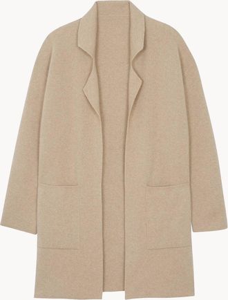 Kujten Veste longue cachemire double face - Manteau Netti