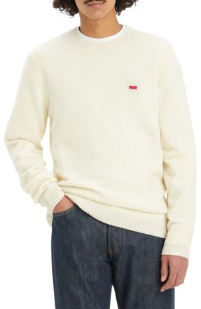 Levi's Herren ORIGINAL HM Sweater Pullover, Cloud Cream, XL