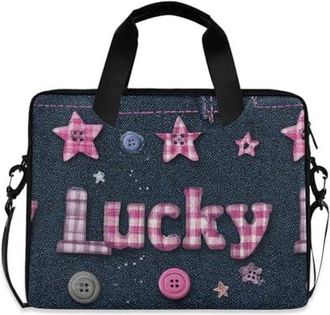 Alaza Sac pour ordinateur portable de 40,6 à 15,6 pouces, motif renard, herbe, lune, sac pour ordinateur portable, sac à bandoulière pour femme, homme, étud