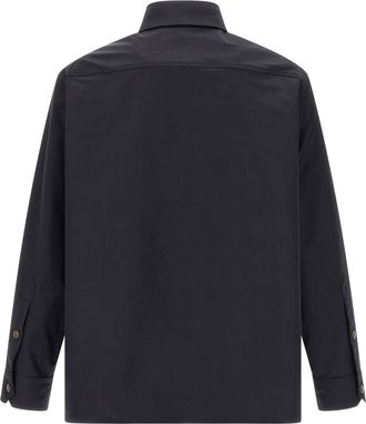 Valentino Garavani Logo-Patch Nylon Jacket - Black