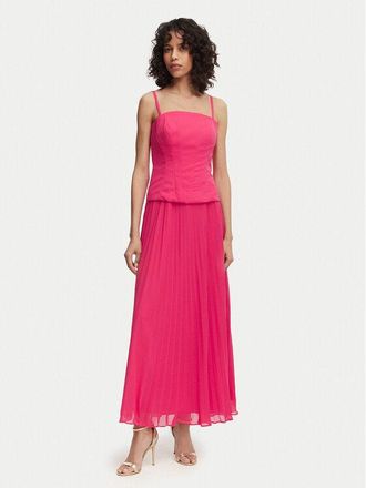 French Connection Abendkleid Tiana 719H9 Dunkelrosa Slim Fit