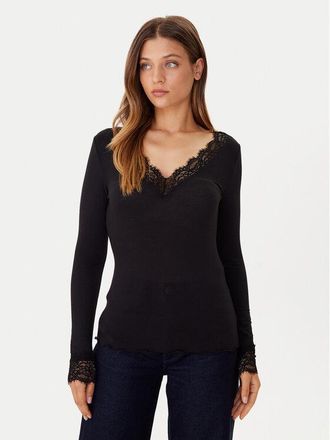 Vero Moda Bluse Skye 10339843 Schwarz Slim Fit