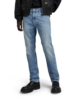 G-Star Herren Mosa Straight Jeans Jeans, Blau (Sun Faded Amparo Blue D23692-d498-g344), 36W / 34L