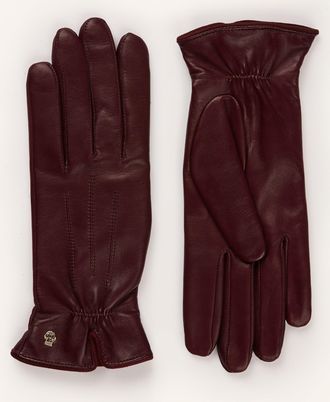 Roeckl Lederhandschuhe Antwerpen rot