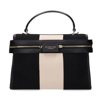 My Best Bags Firenze Femme, Sacs, Noir, Taille: ONE Size Sac &agrave; main Bazaar
