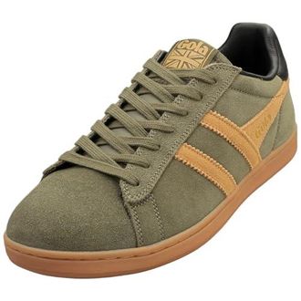 Gola Mixte Equipe II Suede Baskets, Khaki/Tobacco/Black, 42 EU