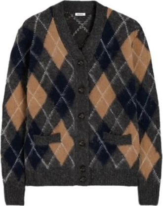 Aspesi Femme, Pulls, Gris, Taille: 38 FR Shetland Cardigan