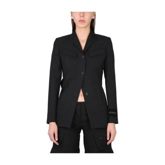 Off-white Damen, Jacken, Schwarzk, SGr&ouml;&szlig;e