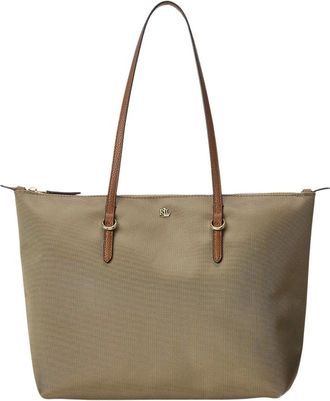 Ralph Lauren Femme, Sacs, Vert, Taille: ONE Size Keaton 26 Tote Medium