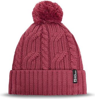 Jack Wolfskin Mütze Pompom 1905092 Violett