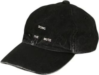 Song for the Mute Casquette Logo - Homme - Accessoires - Noir - Taille: ONE Size