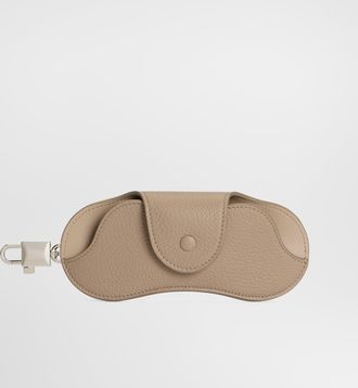 Dolce & Gabbana Brillenetui Aus Kalbsleder - Mann Geldb&ouml;rsen Und Kleinlederwaren Beige Onesize