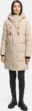 Marikoo Winterjacke MARIKOO Kaituu XVI, Damen, Gr. 5XL, beige (light taupe), Obermaterial: 100% Polyester. Innenseite: 100% Polyester. Futter: 100% Polyester.