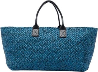Bottega Veneta Pre-owned Cabat Tote Bag - - Pre-owned - Damen - Blau - ONE SIZE