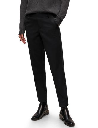 Street One Chino mit Tape-Detail Black 40