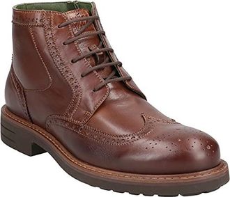 Galizio Torresi Bottes 325288 V18875 en cuir lisse marron pour homme, marron, 43 EU