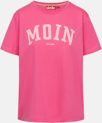 Derbe Derbe T-Shirt Moin Damen Pink GOTS Organic