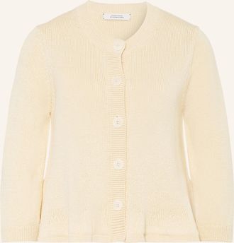 Dorothee Schumacher Dorothee Schumacher Strickjacke Cotton Candy Mit 3/4-Arm gelb
