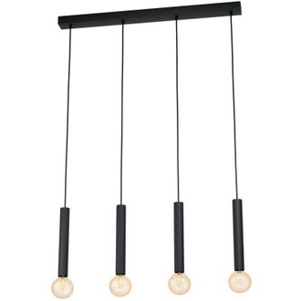 Eglo Suspension Cortenova Lin&eacute;aire - Noir