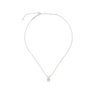 Yvmin Woven Mini Rabbit Pendant Necklace