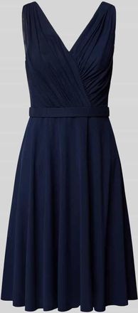 Troyden Collection Cocktailkleid mit V-Ausschnitt