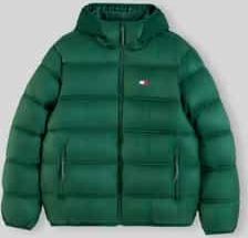 Tommy Jeans Regular Fit Steppjacke mit Kapuzenkragen